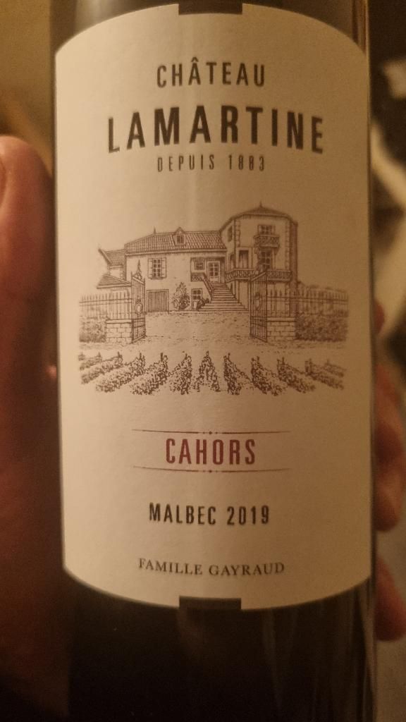 2020 Château Lamartine Cahors Prestige du Malbec, France, Southwest ...