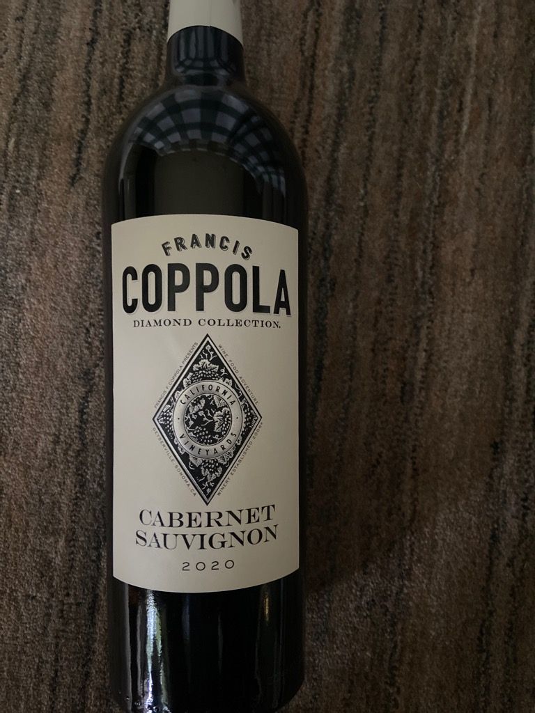 2020 Francis Ford Coppola Cabernet Sauvignon Diamond Collection Ivory ...