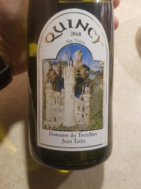 2020 Domaine du Tremblay Quincy, France, Loire Valley, Upper Loire ...
