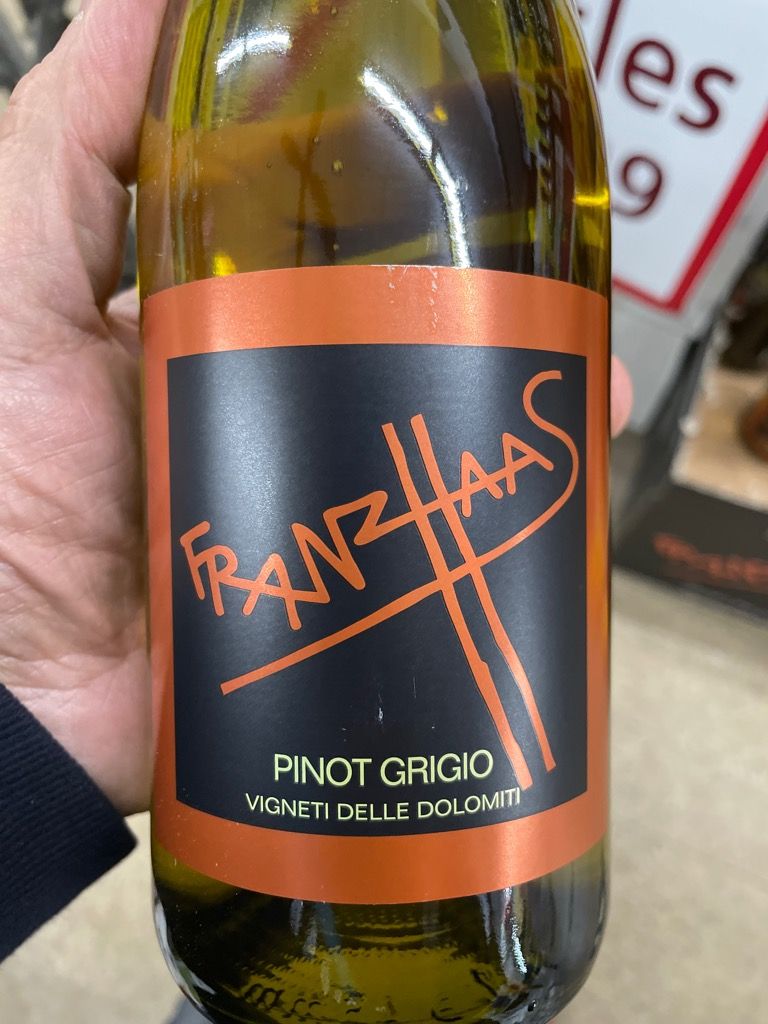 2020 Franz Haas Pinot Grigio Vigneti delle Dolomiti IGT, Italy ...