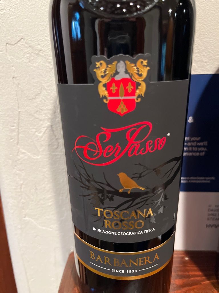 2022 Barbanera Ser Passo Toscana IGT, Italy, Tuscany, Toscana IGT - CellarTracker