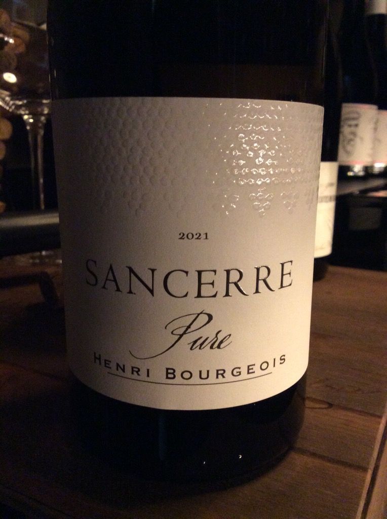 2021 Henri Bourgeois Sancerre Pure, France, Loire Valley, Upper Loire ...