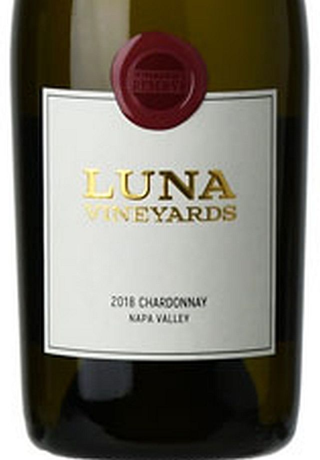 2018 Luna Vineyards Chardonnay Winemaker's Reserve, USA, California ...