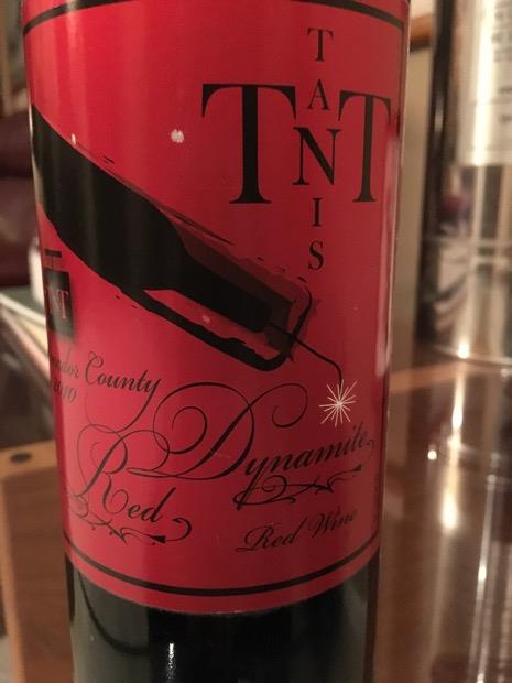 2009 Tanis Vineyards TNT Dynamite Red, USA, California, Sierra ...