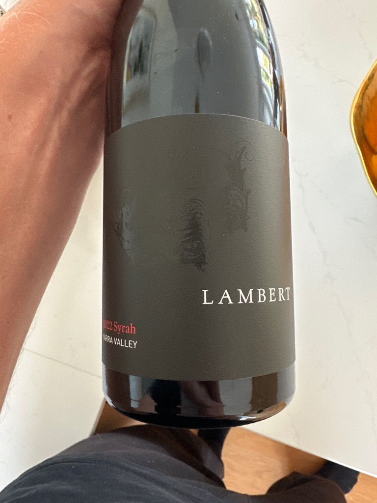 2022 Luke Lambert Syrah, Australia, Victoria, Port Phillip, Yarra ...