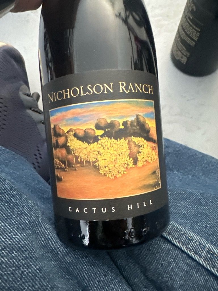 2019 Nicholson Ranch Pinot Noir Estate Reserve Cactus Hill, USA ...