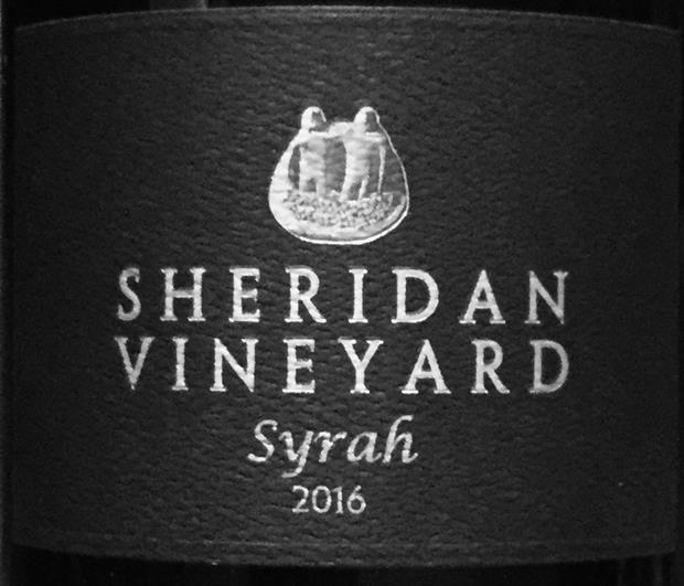 2016 Sheridan Vineyard Syrah, USA, Washington, Columbia Valley, Walla ...