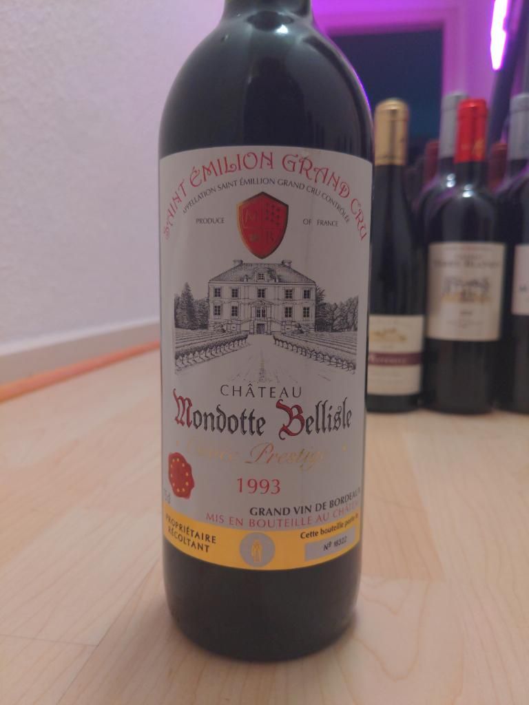 1993 Château Mondotte-Bellisle, France, Bordeaux, Libournais, St ...