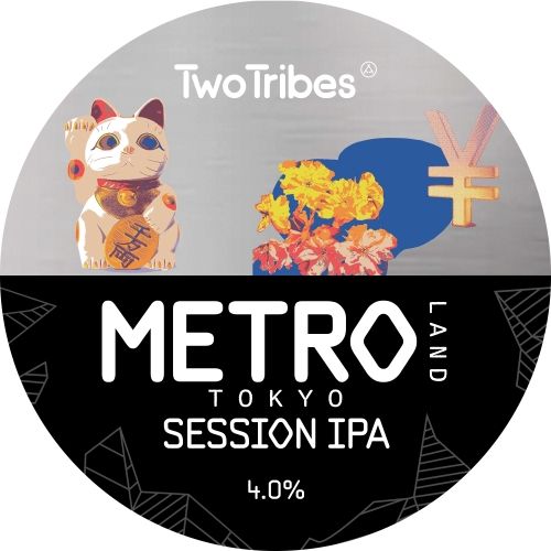 NV Two Tribes Brewing Co METRO , Tokyo Session IPA, United Kingdom ...