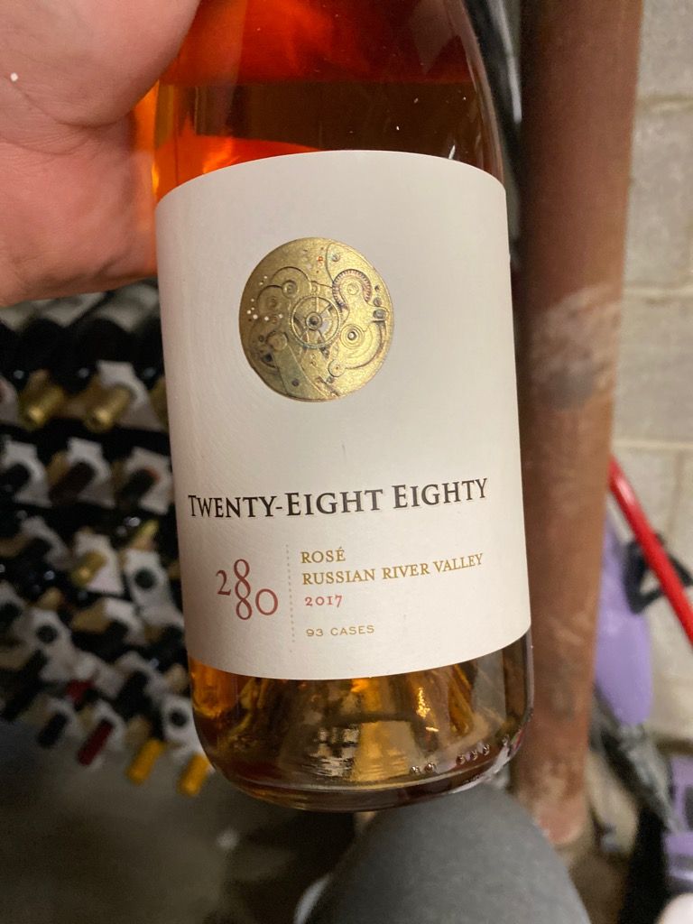 2018 Twenty Eight Eighty Rosé, USA, California, Napa Valley - CellarTracker