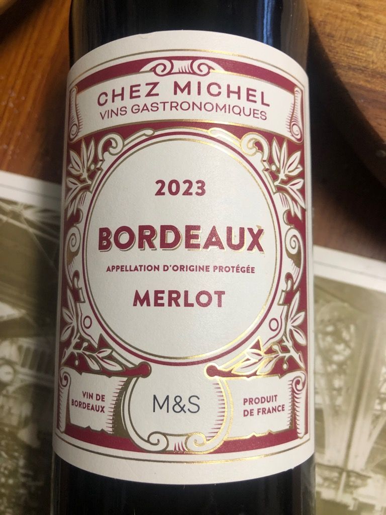 2023 Marks & Spencer Bordeaux Merlot, France, Bordeaux - CellarTracker