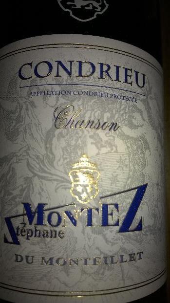 2012 Stéphane Montez / Domaine de Monteillet Condrieu Chanson, France ...