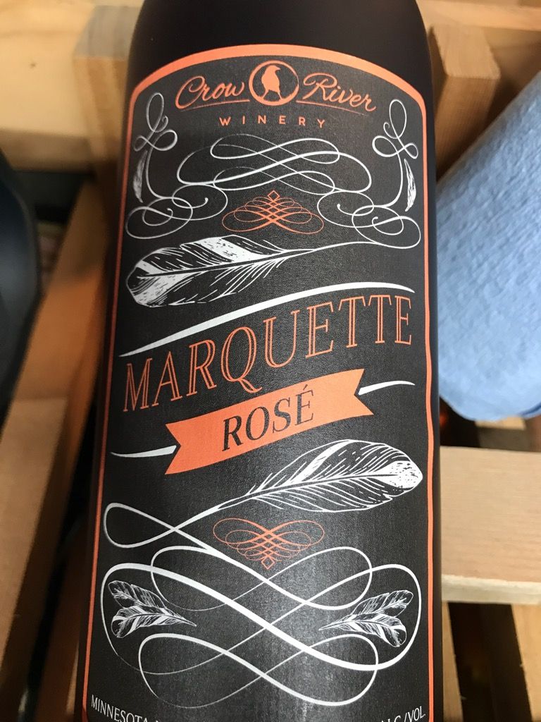 2019 Crow River Winery Marquette Rosé, USA, Minnesota - CellarTracker