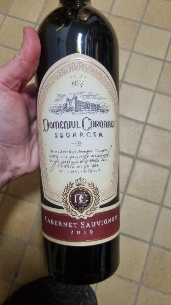 2019 Domeniul Coroanei Segarcea Cabernet Sauvignon, Romania, Dolj ...