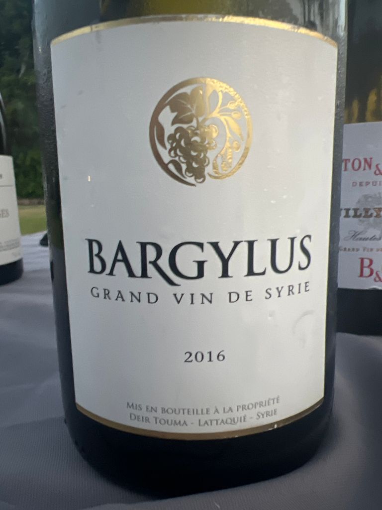 2016 Bargylus Blanc, Syria - CellarTracker