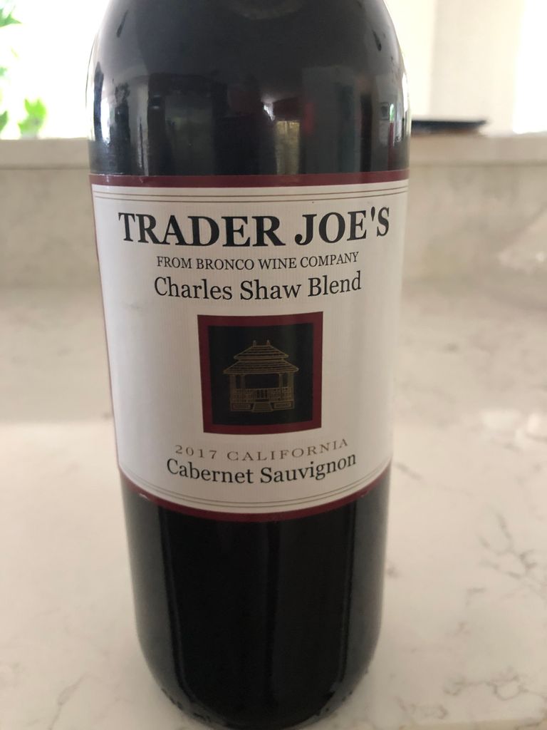 Community Tasting Notes - 2017 Charles Shaw Cabernet Sauvignon ...