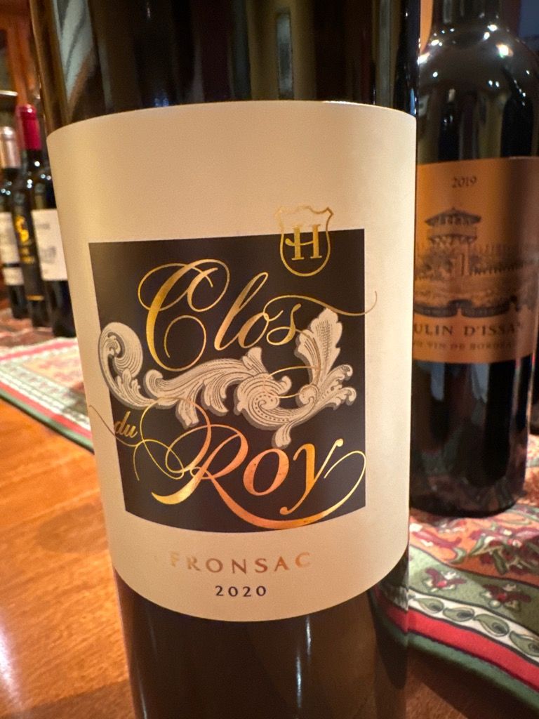 2020 Clos du Roy, France, Bordeaux, Libournais, Fronsac - CellarTracker
