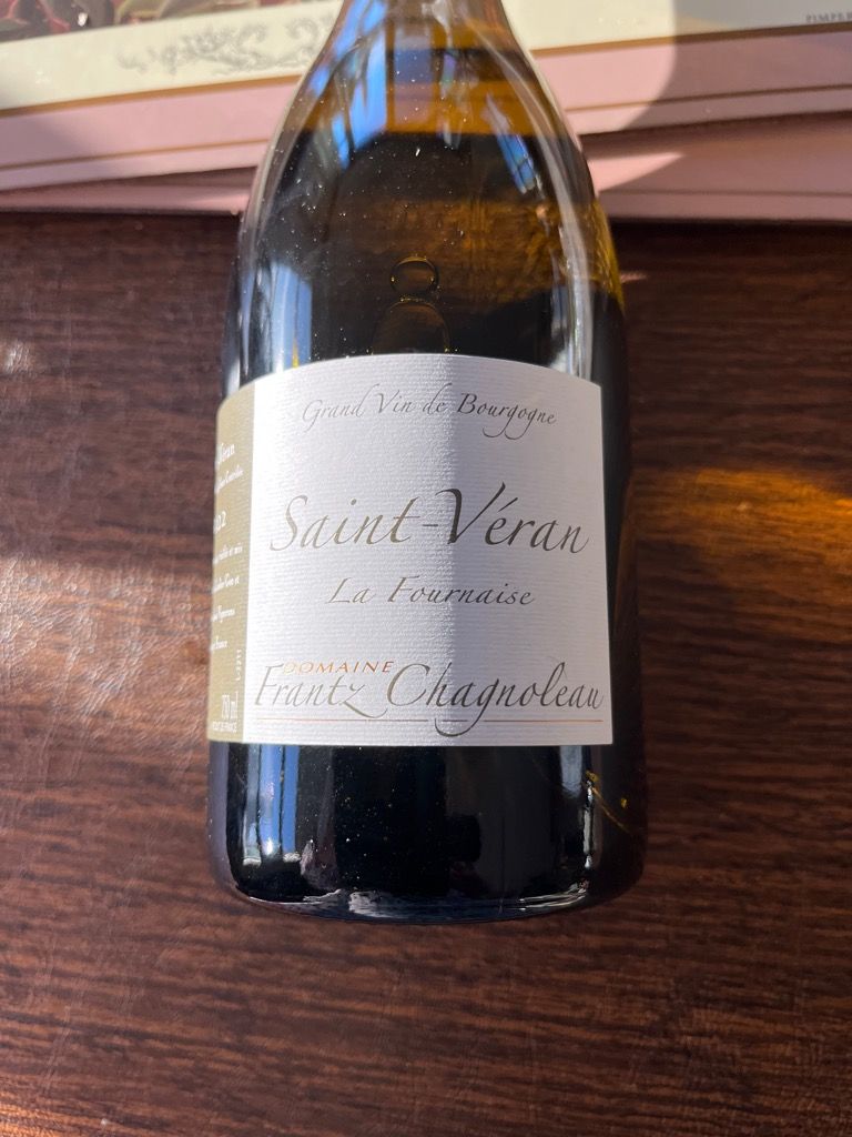 2024 Domaine Frantz Chagnoleau Saint Véran La Roche, France, Burgundy ...