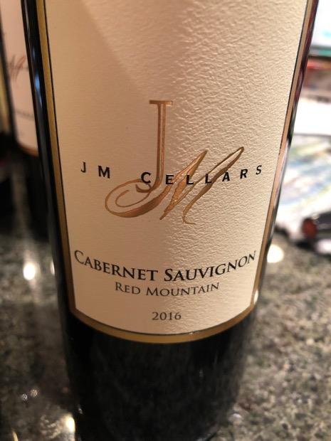 2016 JM Cellars Cabernet Sauvignon, USA, Washington, Columbia Valley ...