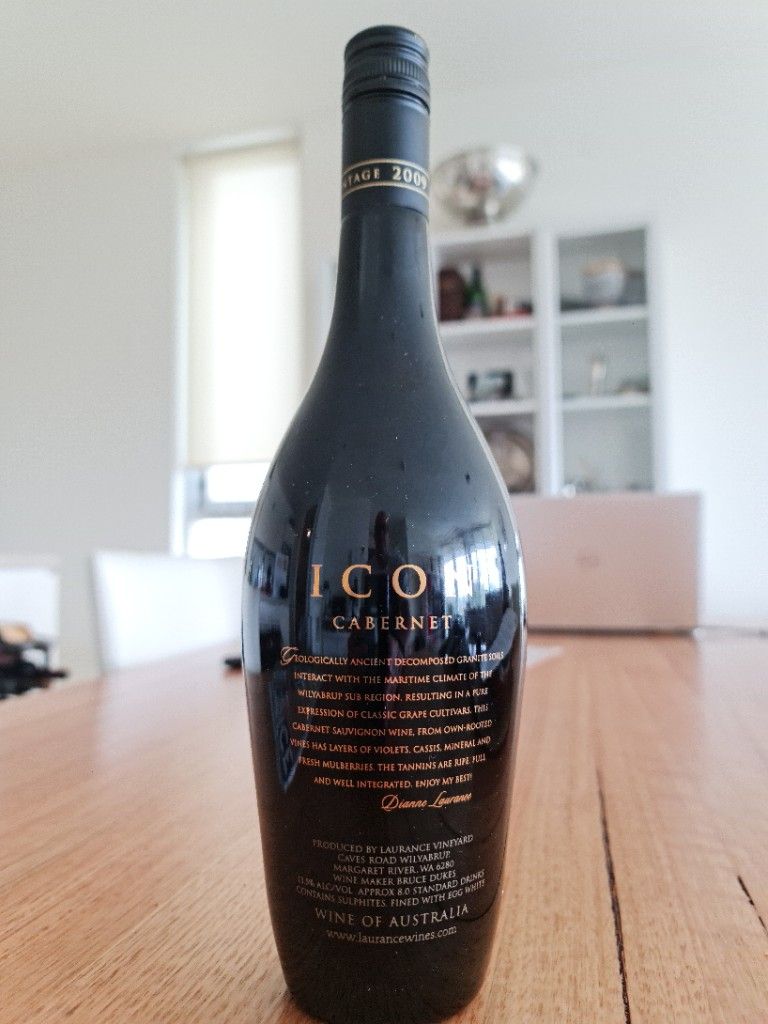 2009 Laurance of Margaret River Cabernet Sauvignon Icon, Australia ...
