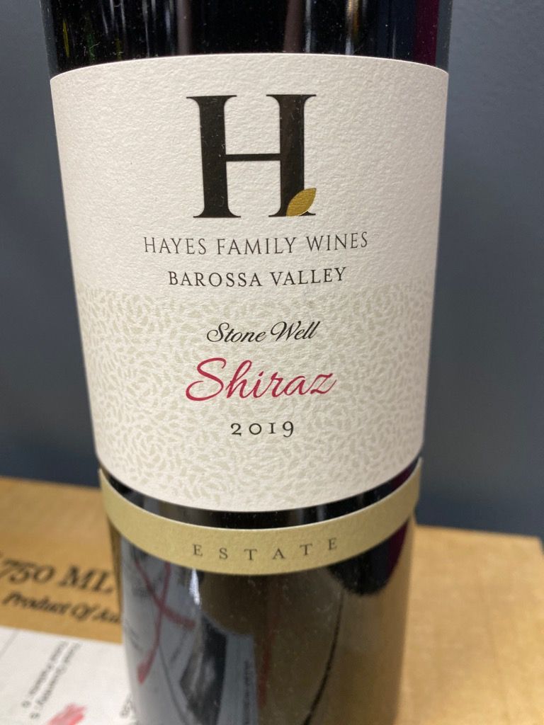 2021 Hayes Family Wines Shiraz Stone Well, Australia, South Australia ...
