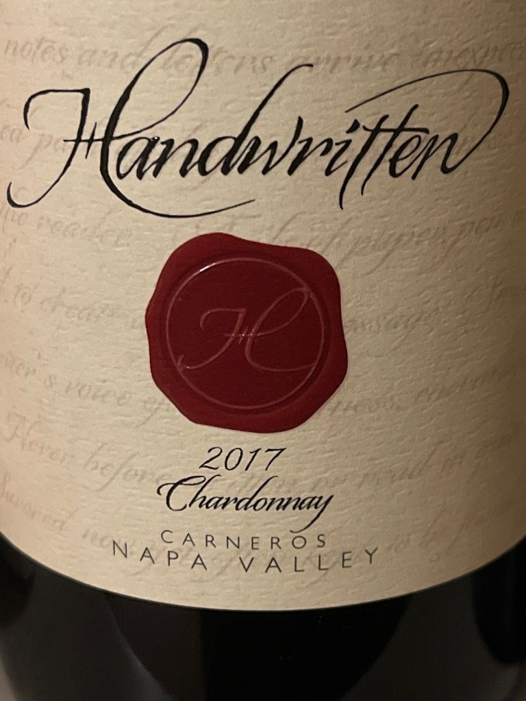 2019 Handwritten Cabernet Sauvignon Three Words, USA, California, Napa ...