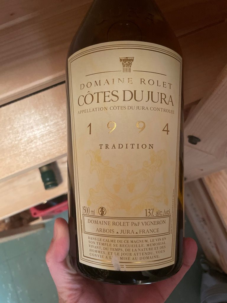 1994 Domaine Rolet Côtes du Jura Tradition, France, Jura, Côtes du Jura ...