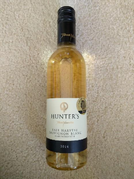2014 Hunter's Late Harvest Sauvignon Blanc, New Zealand, South Island ...