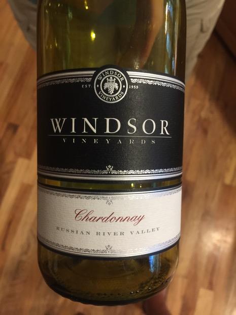 2012 Windsor Vineyards Chardonnay Sonoma County, USA, California ...