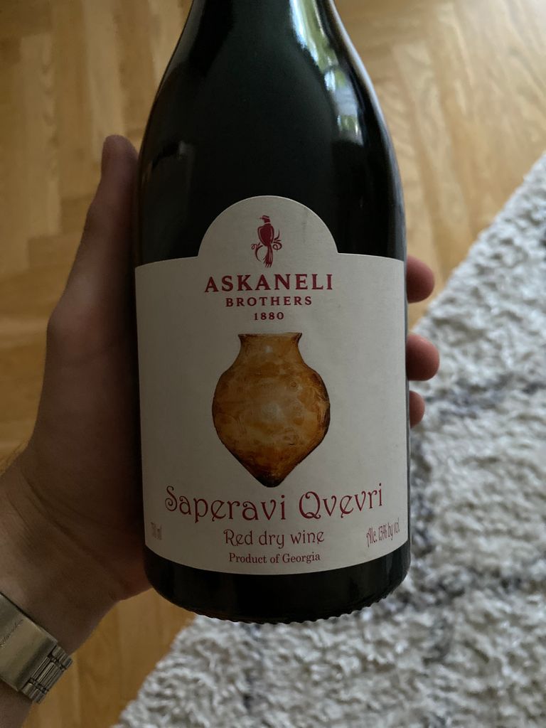 2015 Askaneli Brothers Saperavi Qvevri Dry Red Wine, Georgia, Kakheti ...