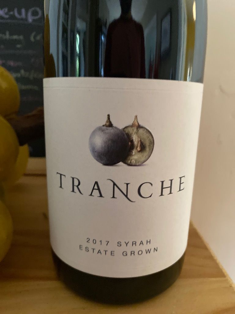 2017 Tranche Cellars Syrah Estate Blue Mountain Vineyard, USA ...