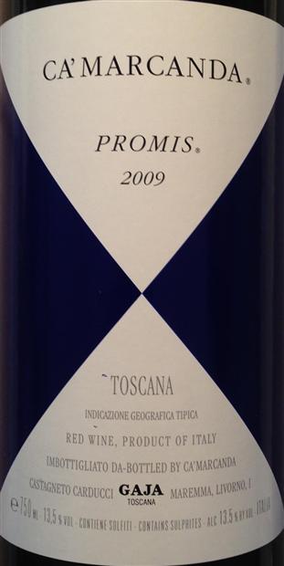 2009 Ca' Marcanda (Gaja) Promis Toscana IGT, Italy, Tuscany, Toscana ...