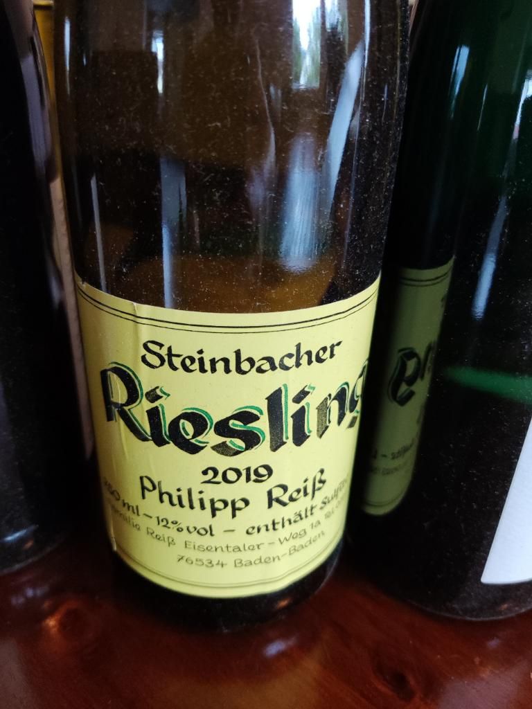 2020 Philipp Reiss Steinbacher Riesling, Germany, Baden - CellarTracker