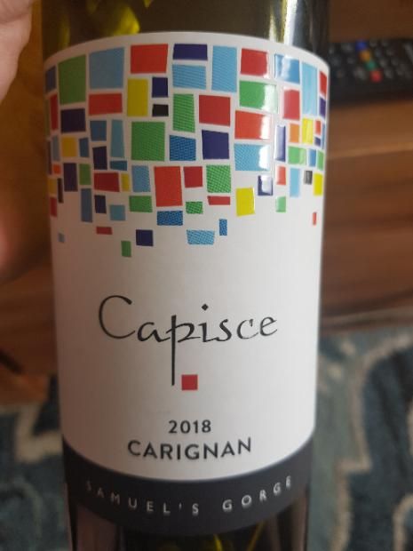 2016 Samuel's Gorge Carignan Capisce, Australia, South Australia ...