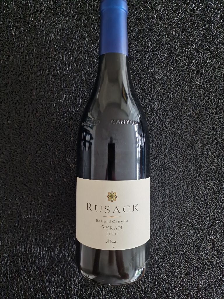 2021 Rusack Syrah Ballard Canyon Estate, USA, California, Central Coast ...