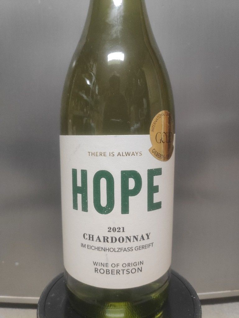 2022 W.O. Robertson Chardonnay Hope, South Africa - CellarTracker