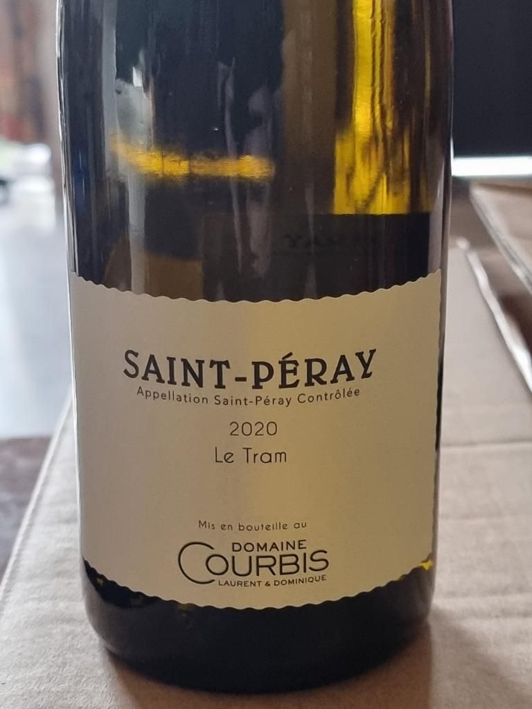 2021 Domaine Courbis St. Péray Le Tram, France, Rhône, Northern Rhône ...
