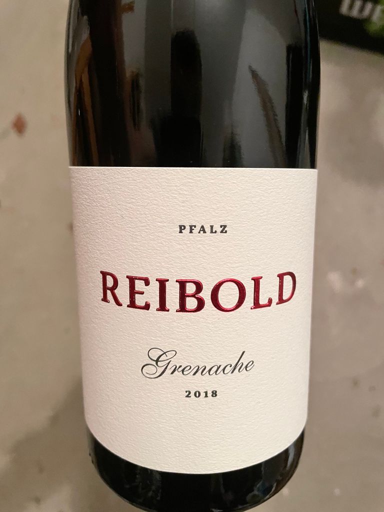 2019 Reibold Grenache, Germany, Pfalz - CellarTracker