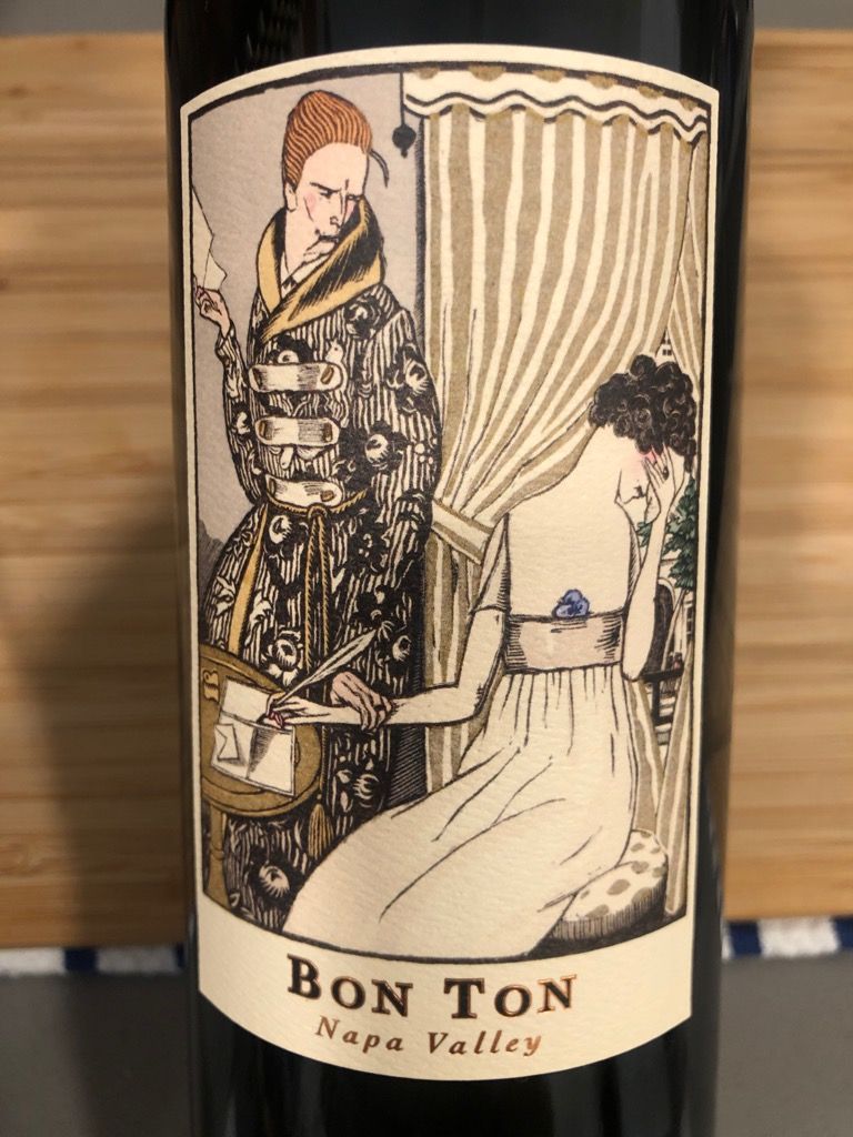 2020 Bon Ton Wine Cellars, USA, California, Napa Valley - CellarTracker