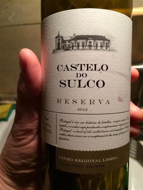 2007 Parras Castelo do Sulco Reserva, Portugal, Lisboa, Vinho Regional ...