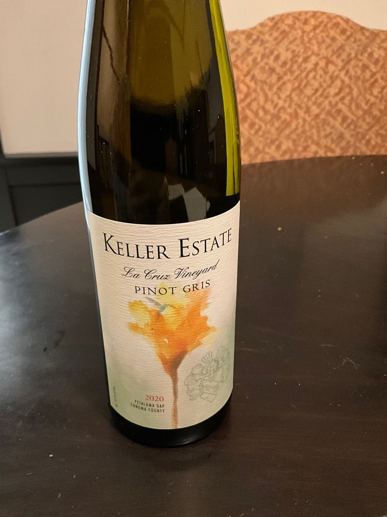 2021 Keller Estate Pinot Gris La Cruz Vineyard, USA, California, Sonoma ...