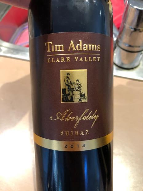 2014 Tim Adams Shiraz The Aberfeldy, Australia, South Australia, Mount ...