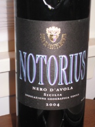 2002 Duca di Castelmonte Nero d'Avola Sicilia Notorius, Italy, Sicily ...