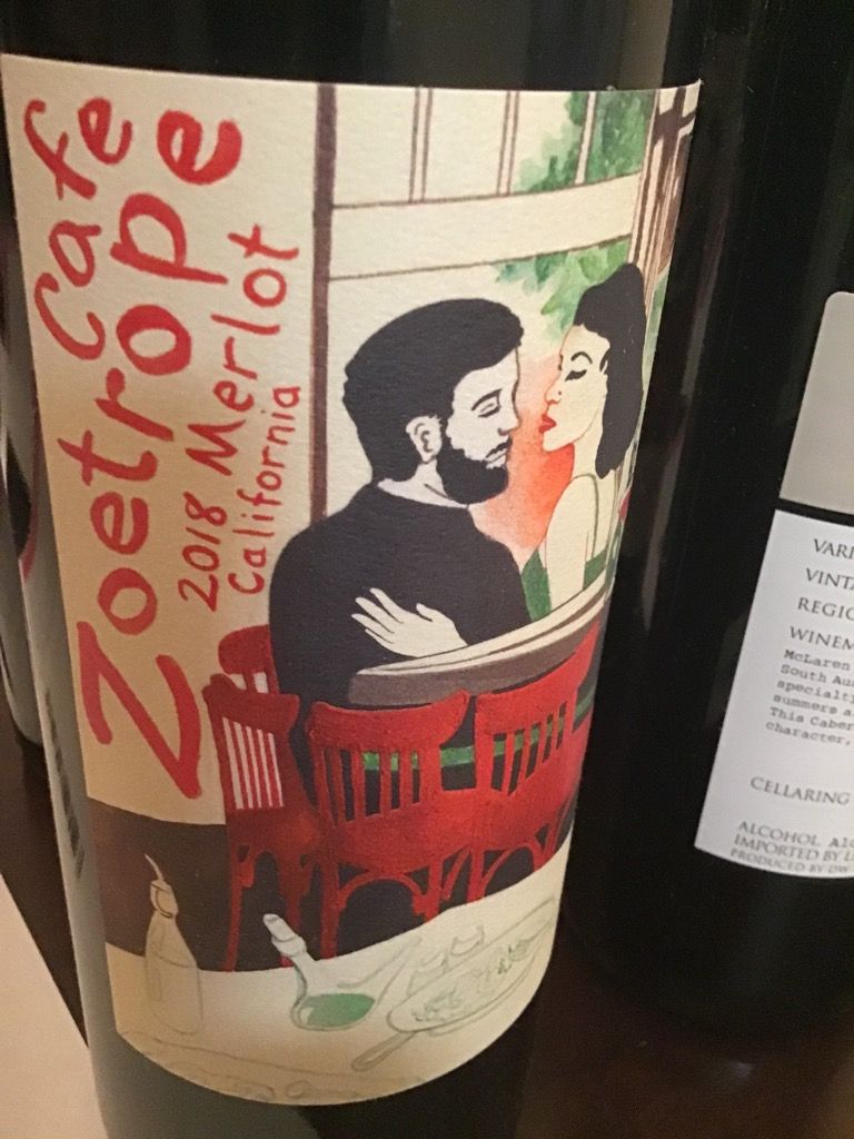 2018 Francis Ford Coppola Merlot Cafe Zoetrope, USA, California ...