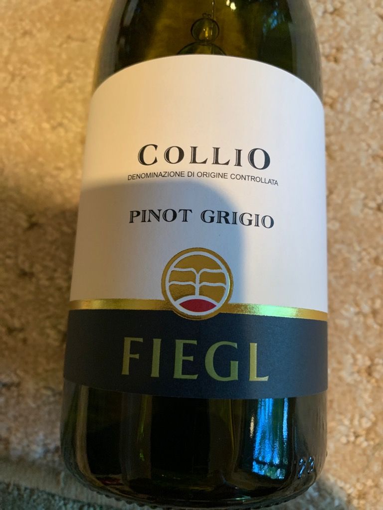 2022 Azienda Agricola Fiegl Collio Pinot Grigio, Italy, Friuli-Venezia ...