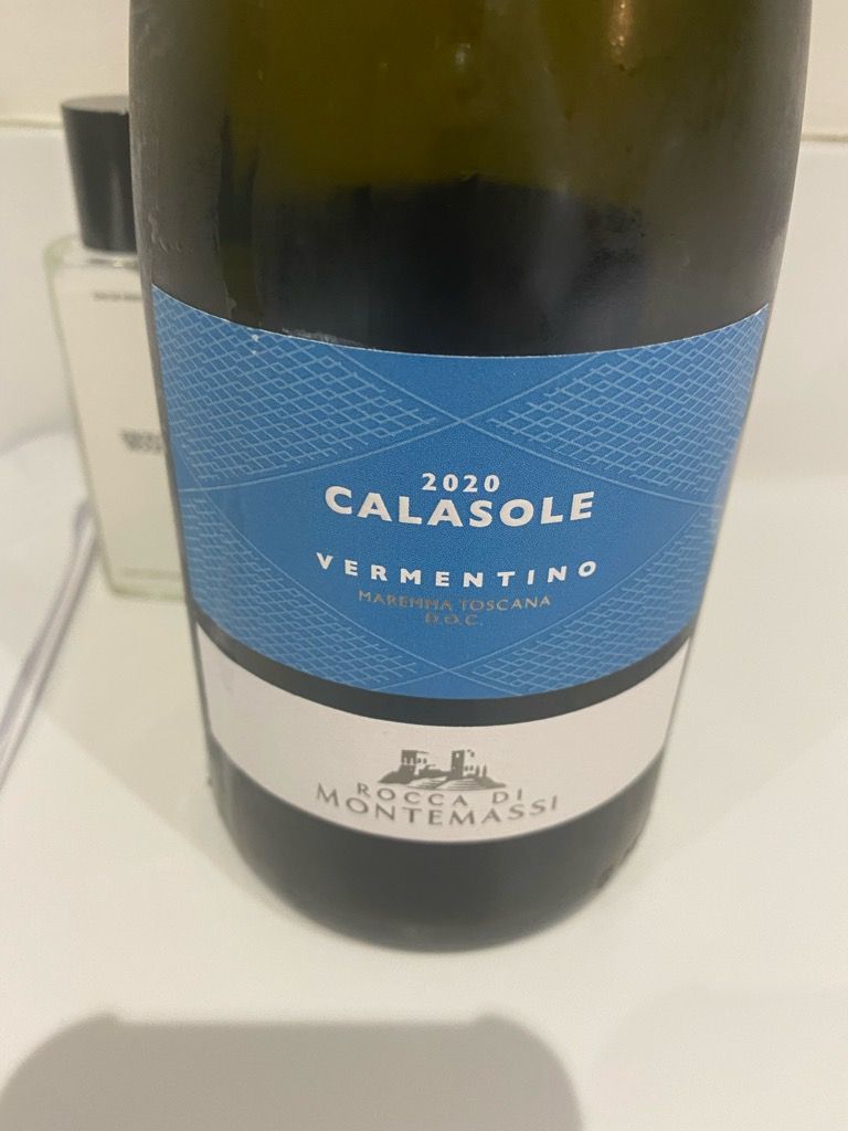 2020 Rocca di Montemassi Vermentino Maremma Toscana Calasole, Italy ...