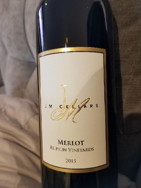 2022 JM Cellars Merlot Red Mountain, USA, Washington, Columbia Valley ...
