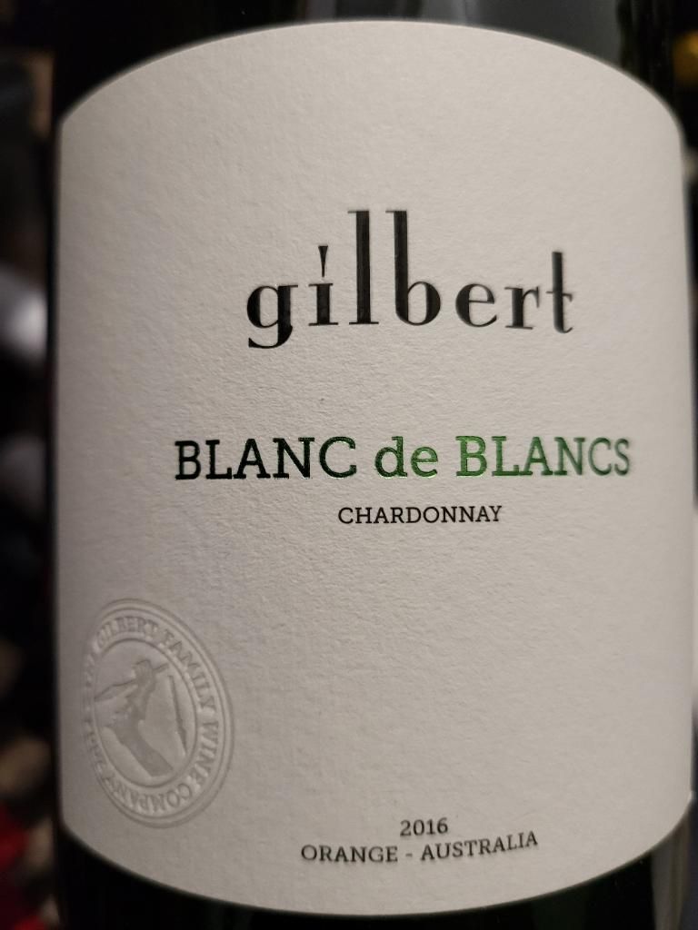 2017 Gilbert Family Wines Blanc de Blancs, Australia, New South Wales ...