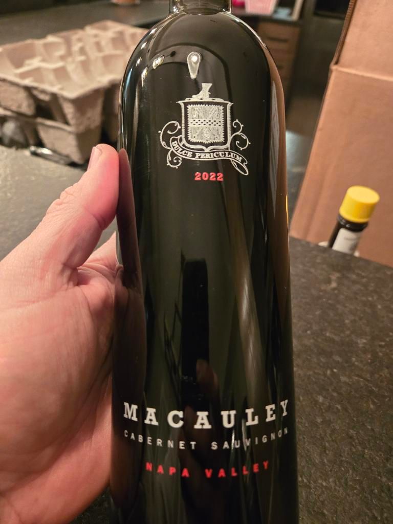 2022 Macauley Cabernet Sauvignon, USA, California, Napa Valley ...