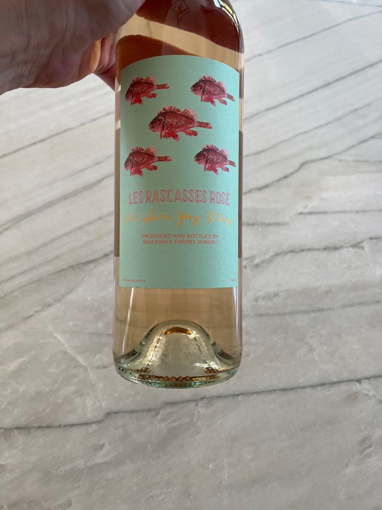 2022 Railsback Frères Les Rascasses Rosé, USA, California, Central ...